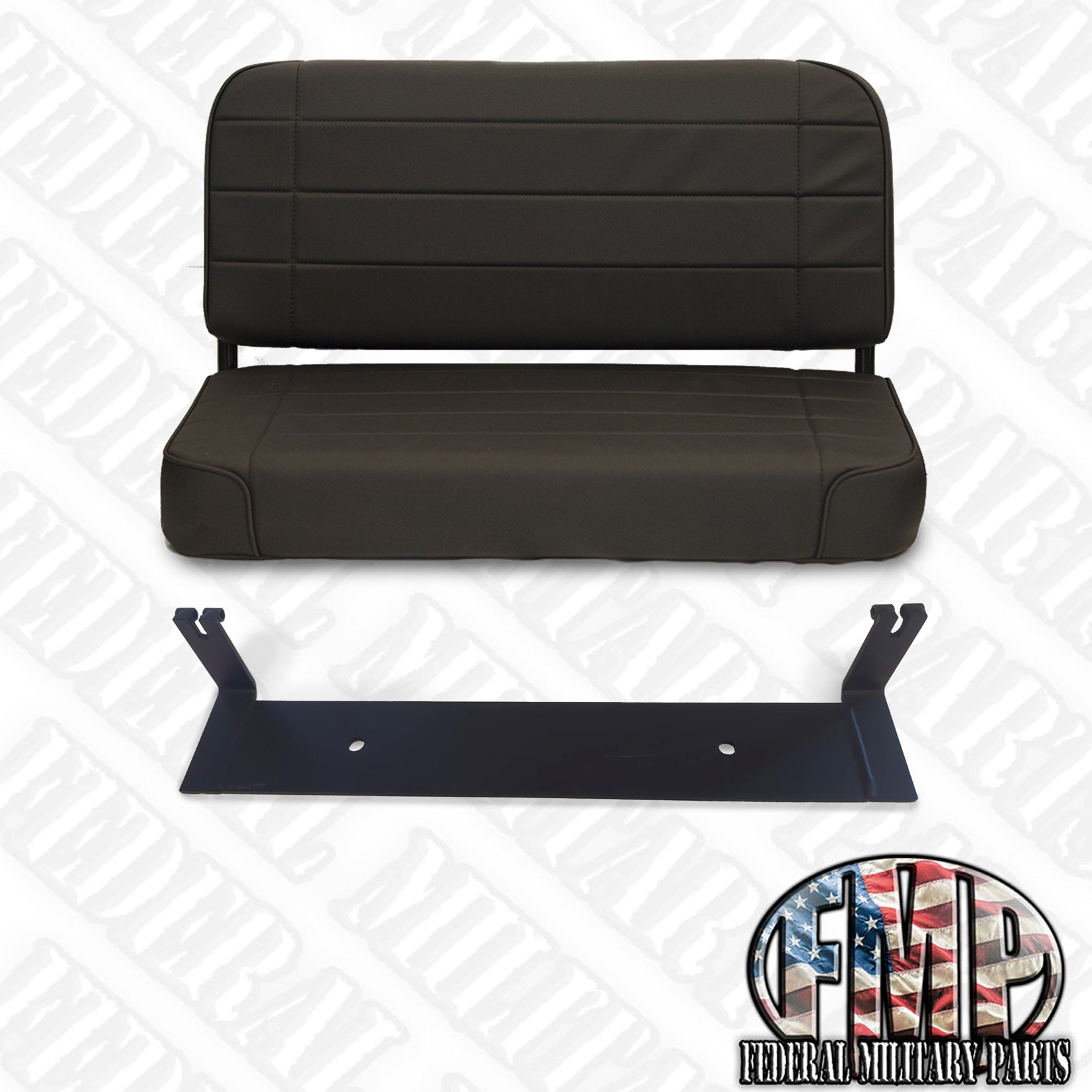 Center Rear Seat for Military Humvee Mounting Bracket Optional ...