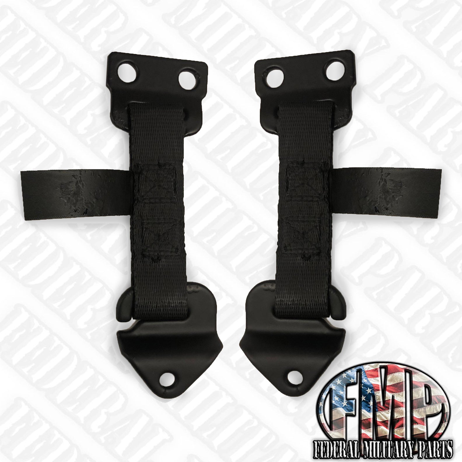 Pair OEM Green or Black Door Limiter Straps. One Left and One Right. f ...