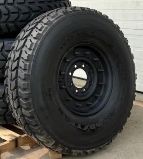 Goodyear Wrangler MT MilitaryTires 37" Radials on 16.5" Rims 6.5"x 8 B ...