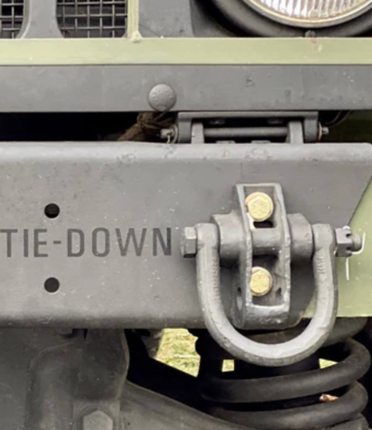 Front Bumper Lift Shackle and Bracket for Humvee – Federal Military ...