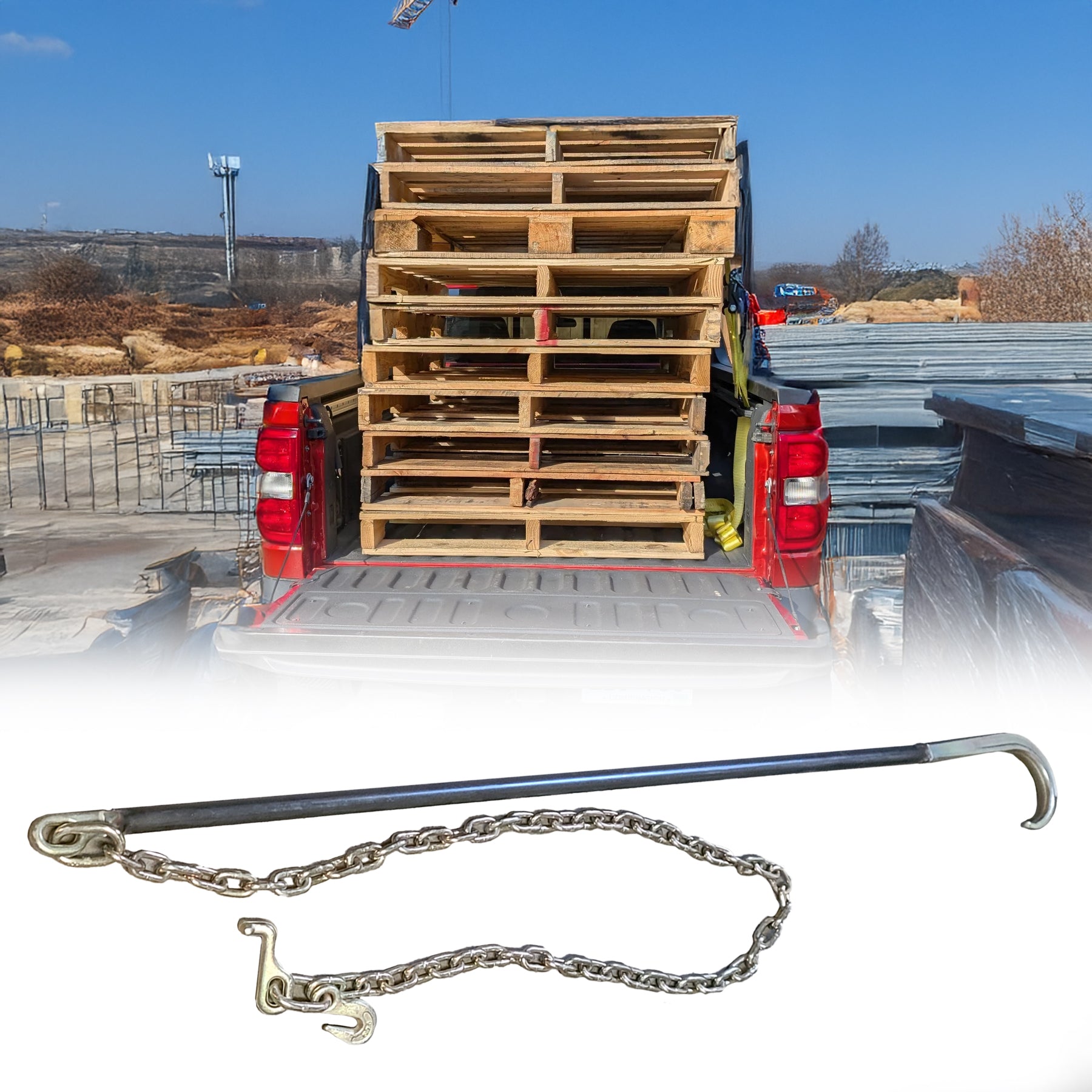Pallet Grabber Hook & Chain for Truck Drivers 61” Length – Federal ...