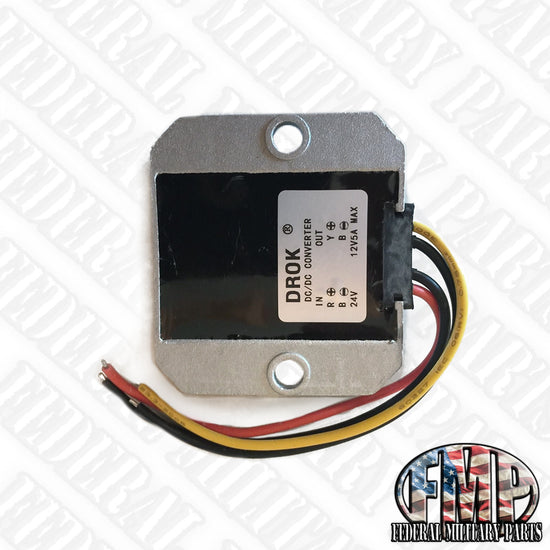 24v to 12v Converter | Electrical Component for Humvee – Federal ...