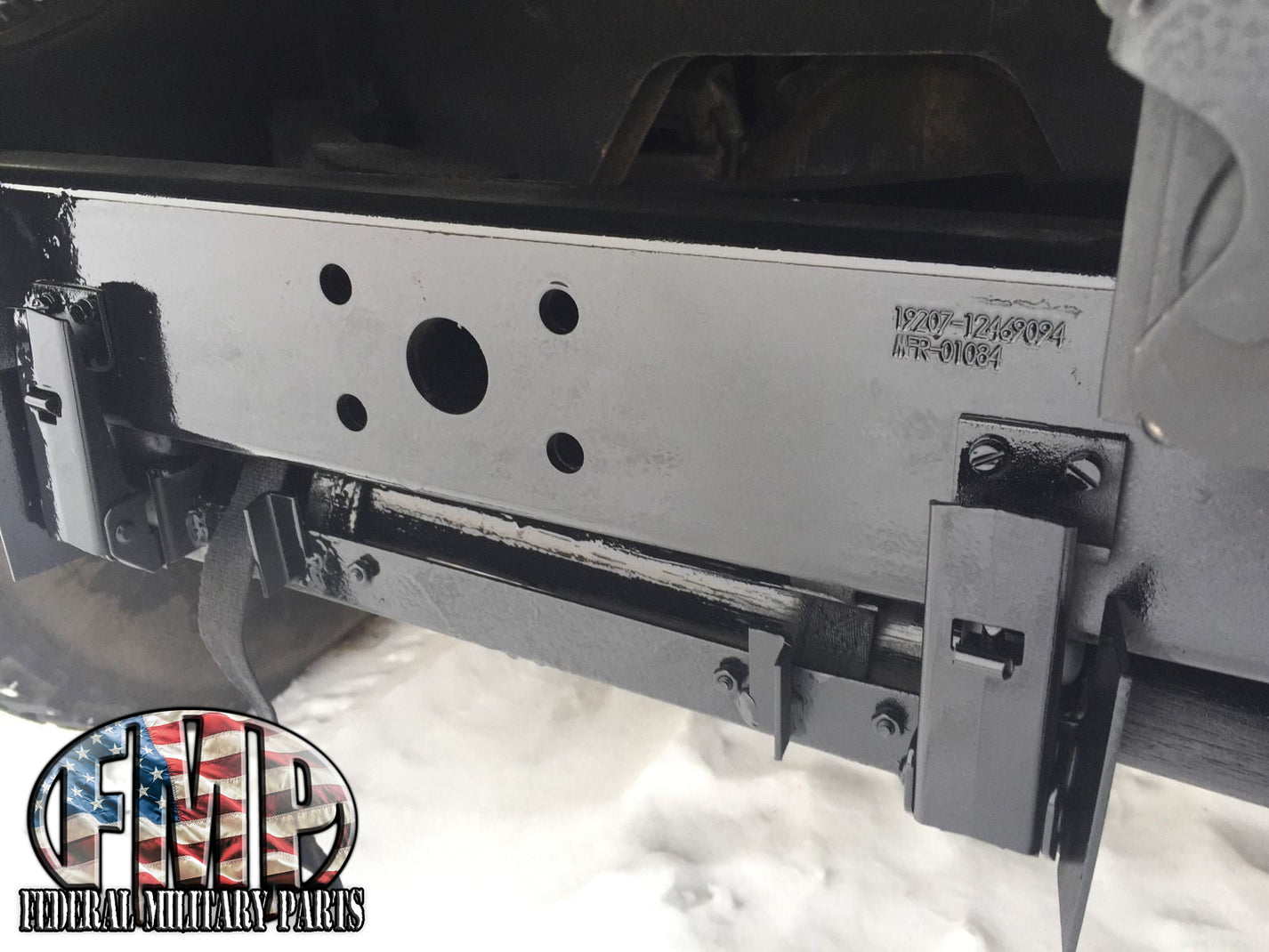 2" Original Military Humvee Basic Truck Hitch | Federal Military Parts ...