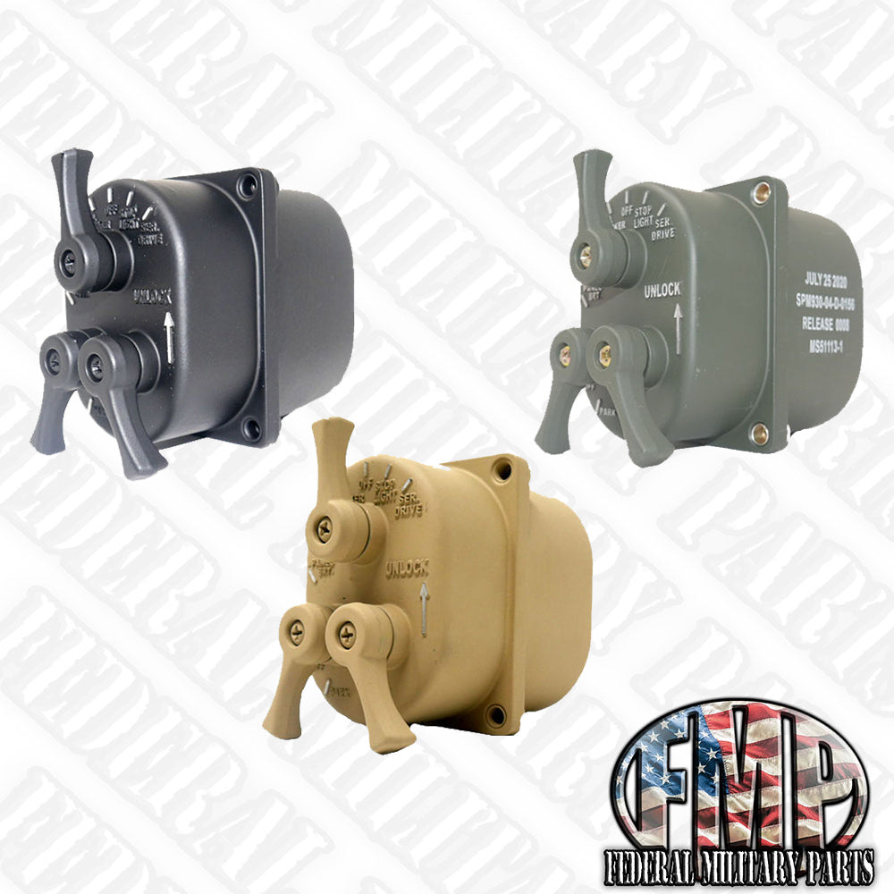 Military Light Switch - OEM Style - Locking - Black, Tan or Green ...