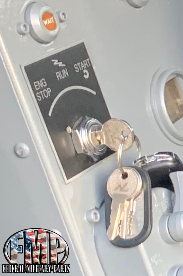 4 Extra Humvee Keys & M16 Rifle Bullet Key Chain – Federal Military ...