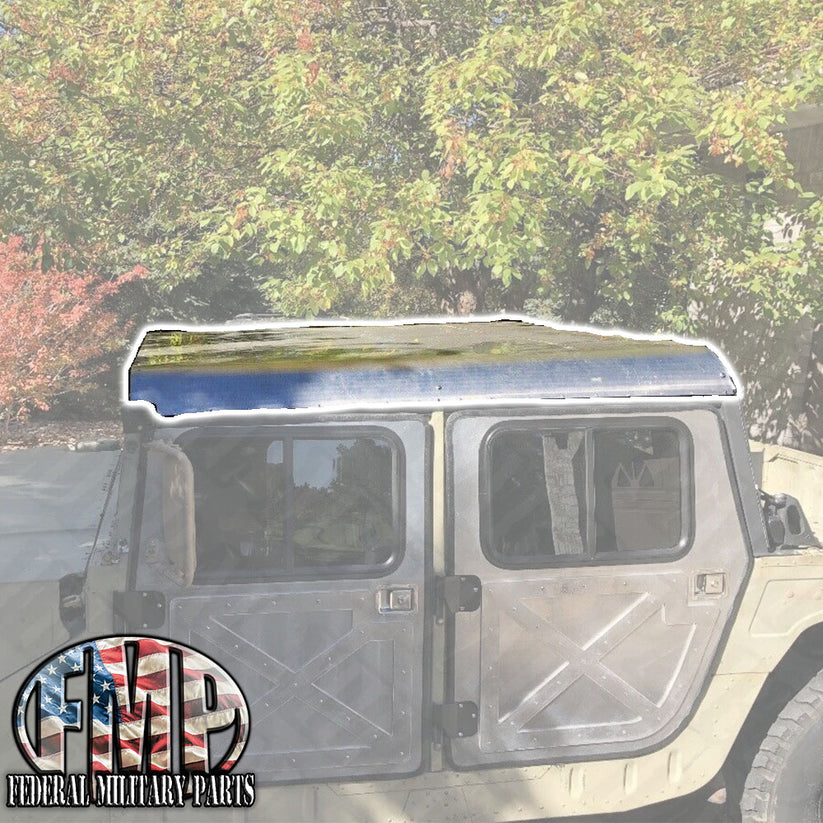 New Four Man Humvee Aluminum Hard Top Roof and Rear Aluminum Curtain ...