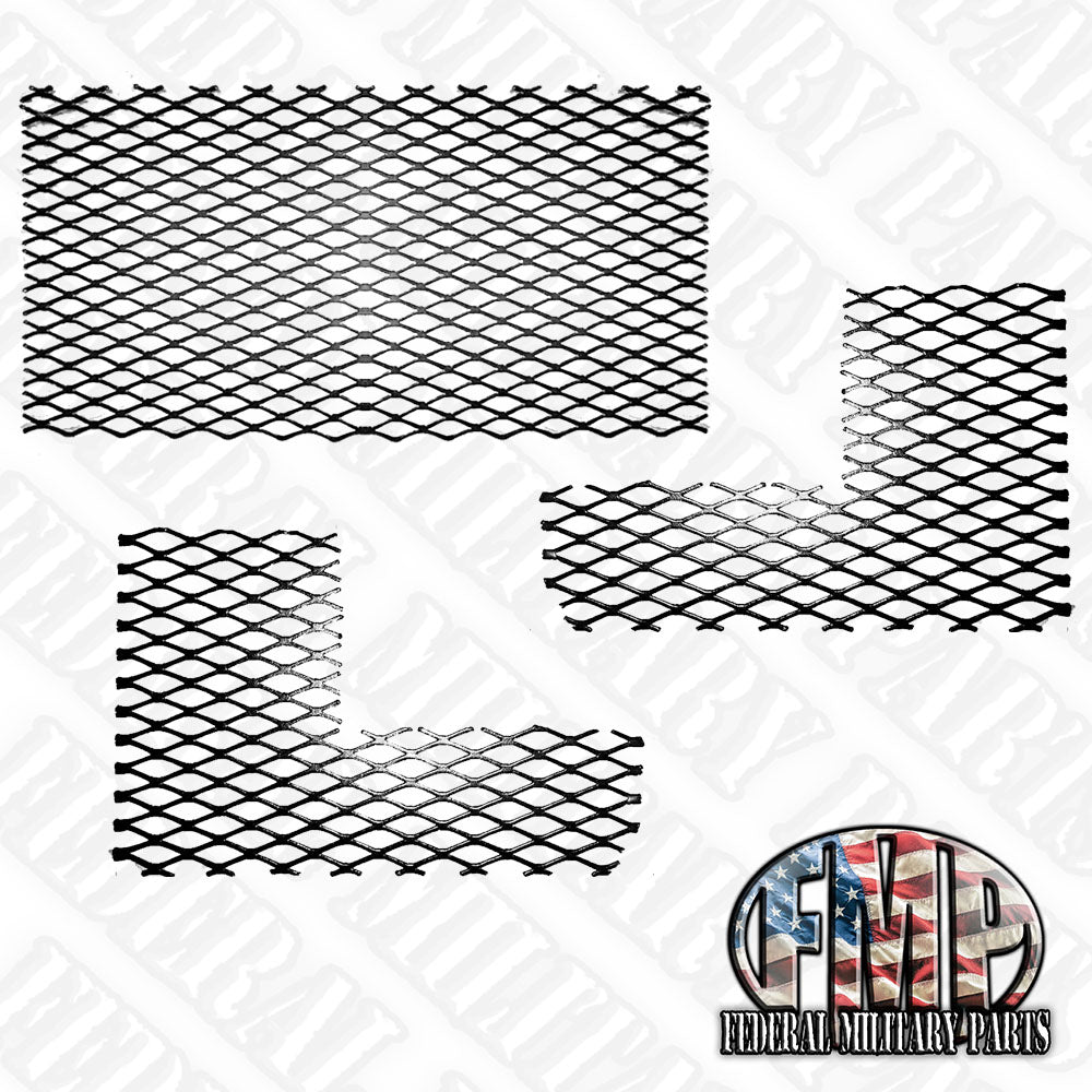Luverne Brush Guard Military Screen Kit fits Humvee Military M998 ...