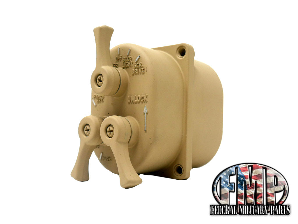 Military Light Switch - OEM - Locking - Black, Tan or Green – Federal ...