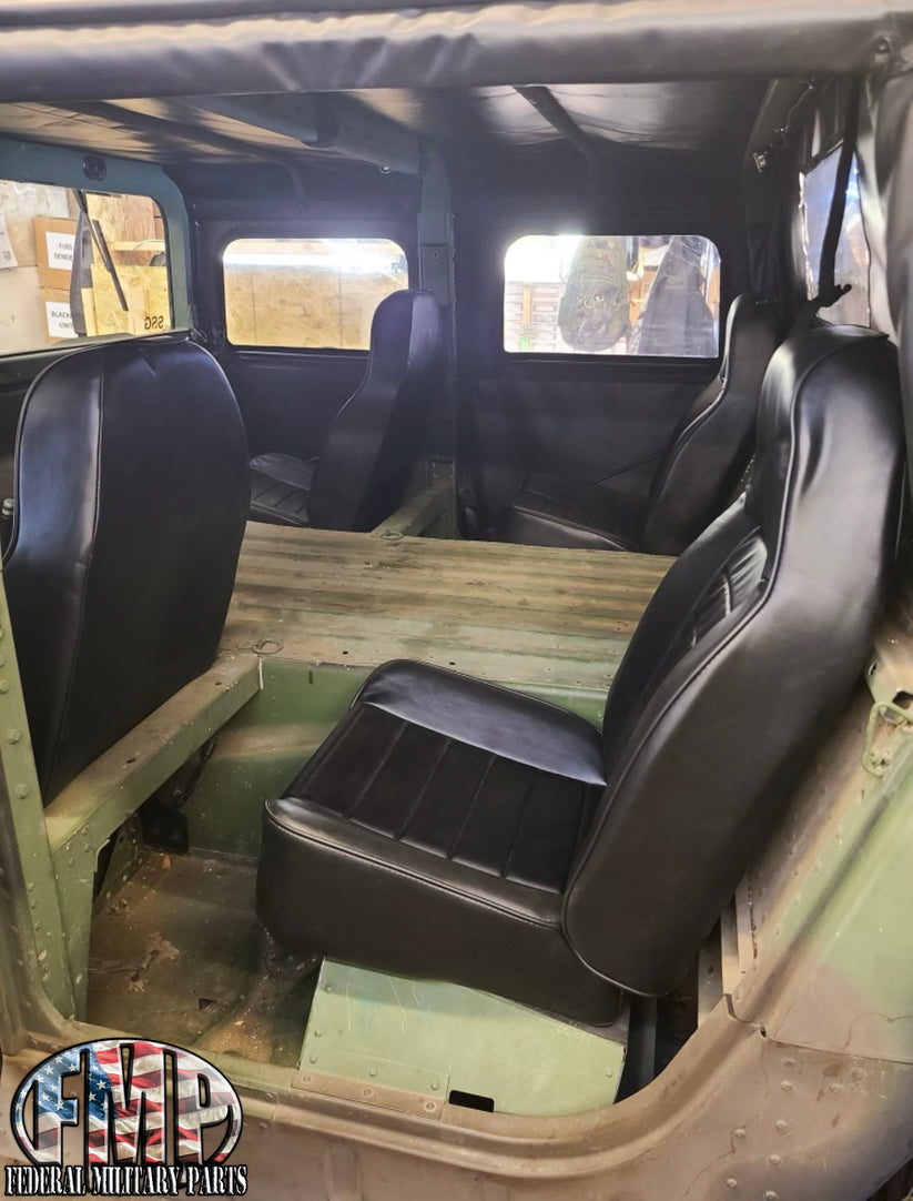 Adapter Plate for Military Humvee After Market Passenger Seats + hardw ...