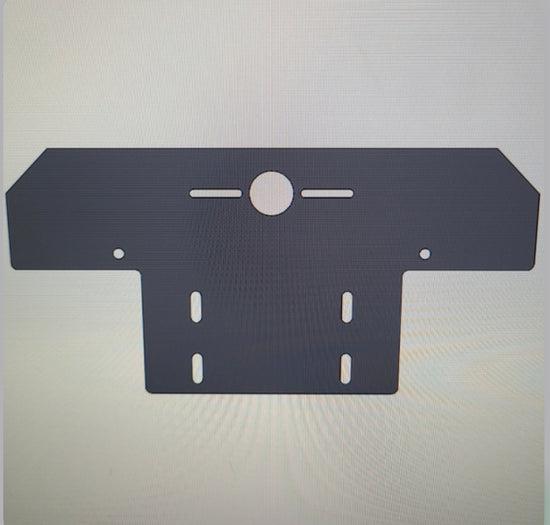 M1101 M1102 A2 Basic License Plate Bracket With or Without Plug and Pl ...