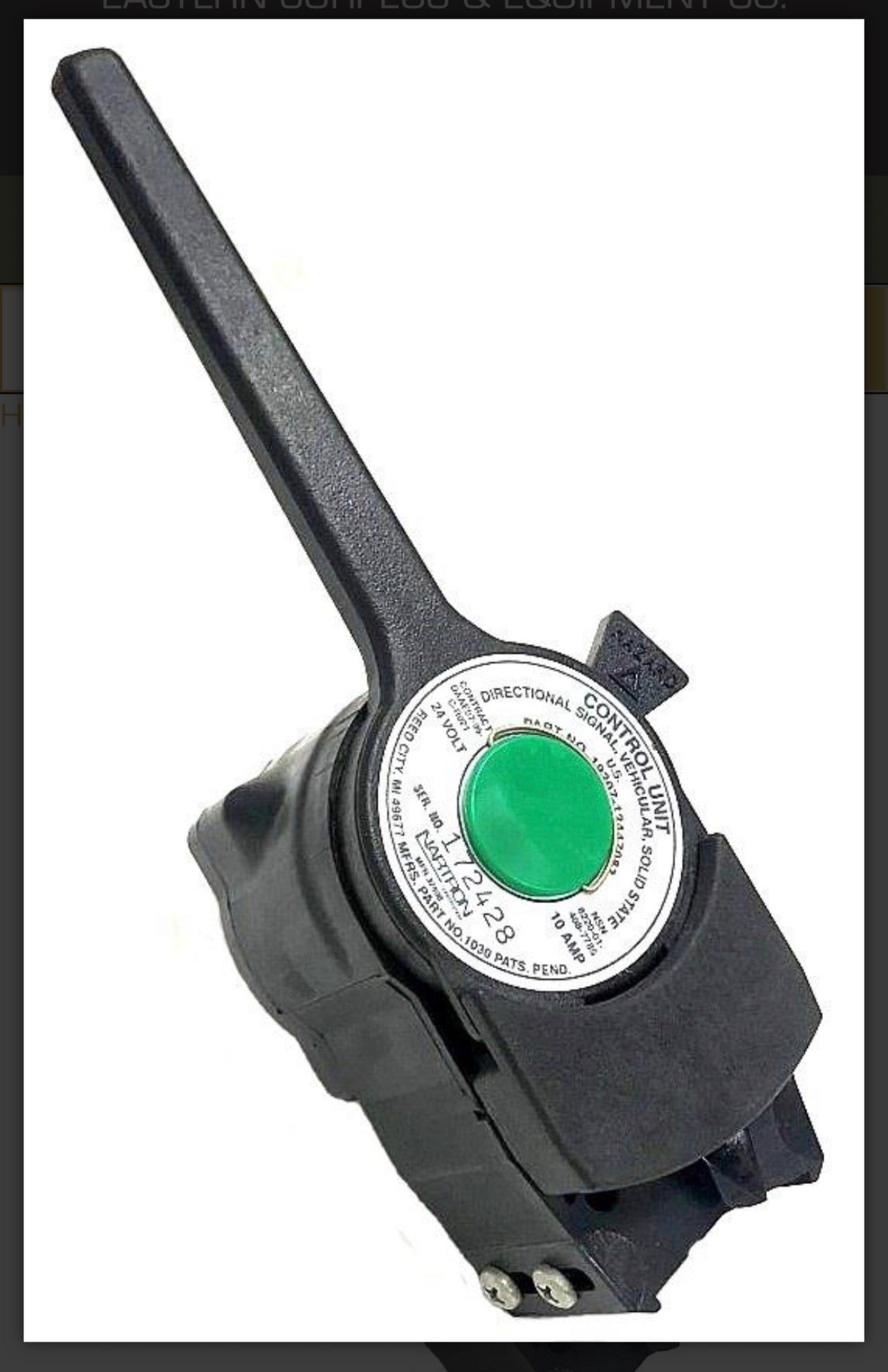 Turn Signal Control Arm with Self Cancelling Ring 57K3222 fits Militar ...