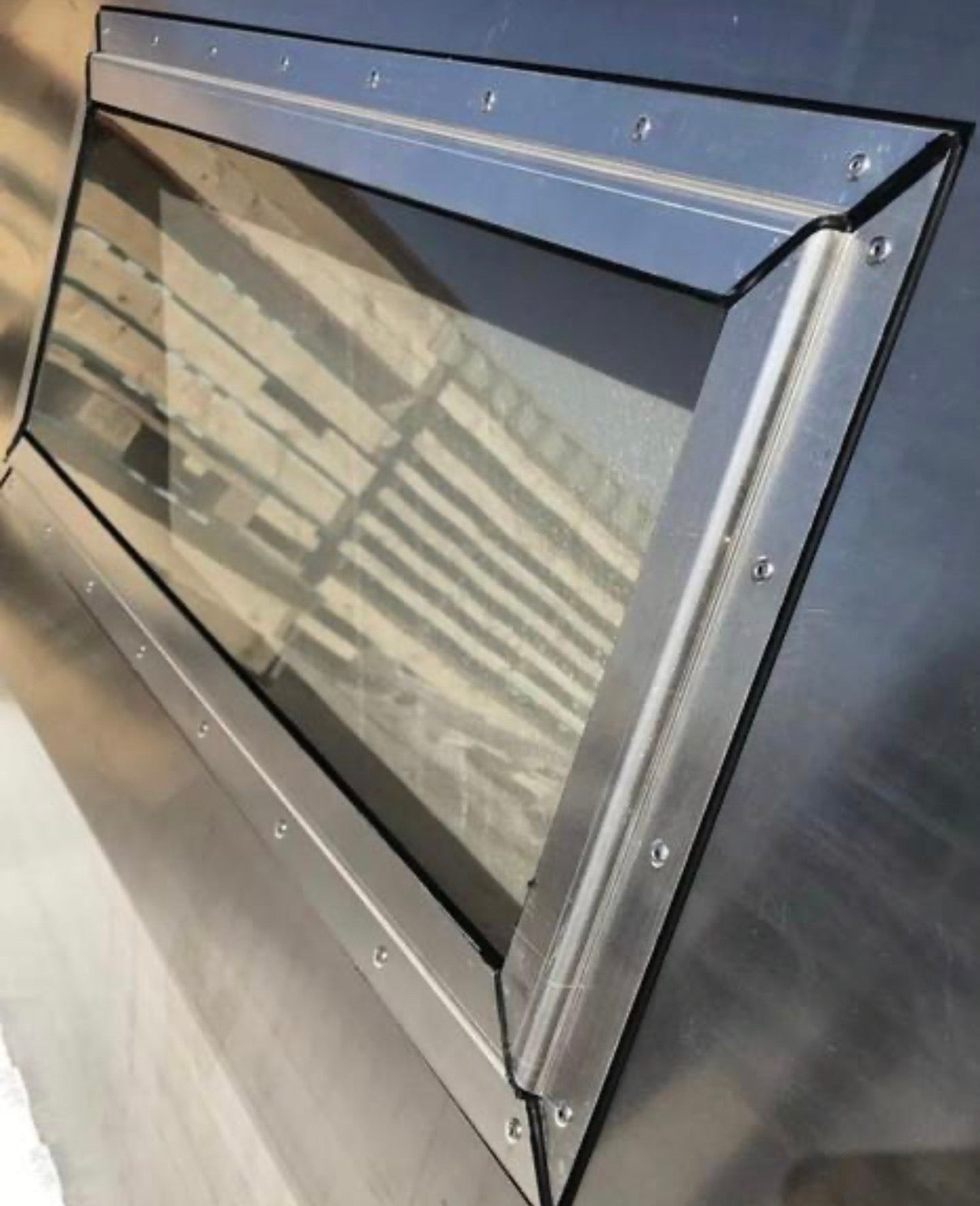 Aluminum Window Frame Only For Deluxe Iron Curtain - No Glass – Federal ...