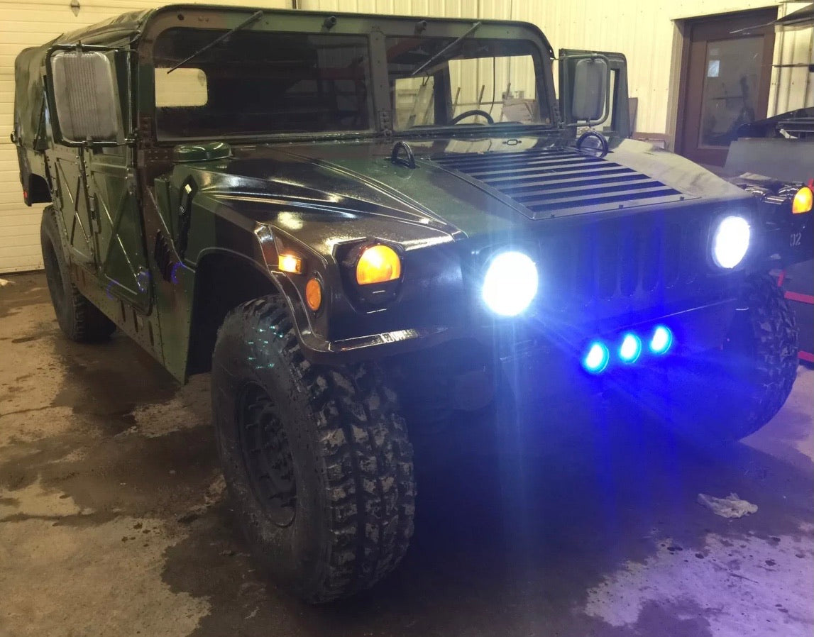 Humvee LED Light Bar 100 Watt | Federal Military Parts – Federal ...