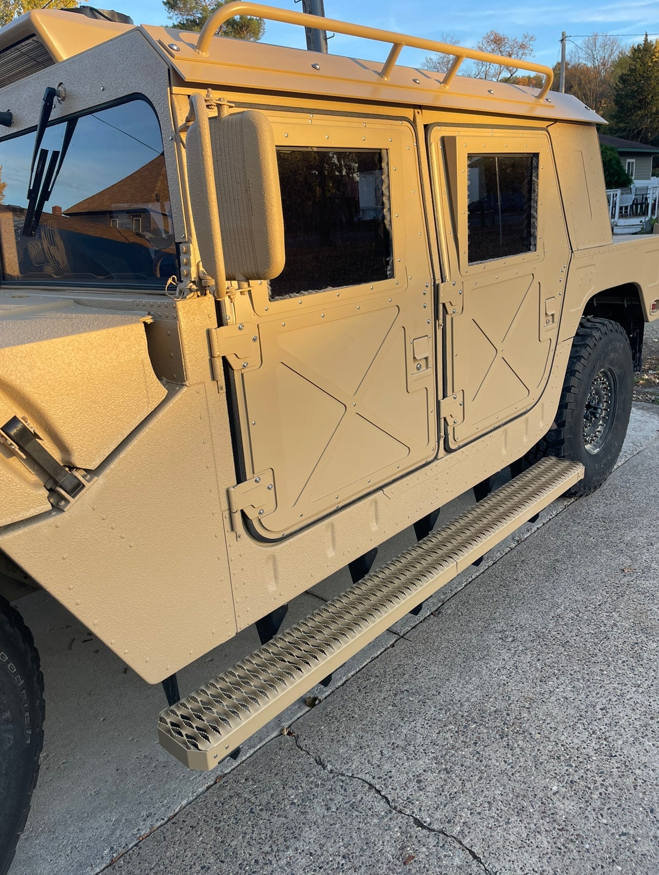 Army Hummer Side View