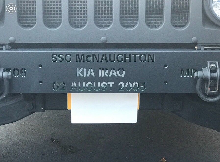 CUSTOM TRIBUTE BUMPER - MILITARY HUMVEE M998 – Federal Military Parts ...